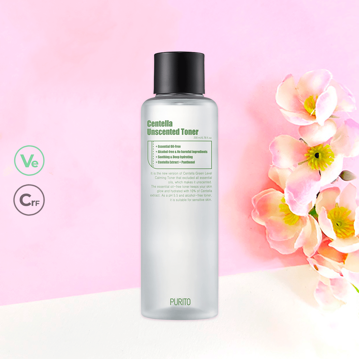 Purito - Centella Unscented Toner - 200ml - My Exercise